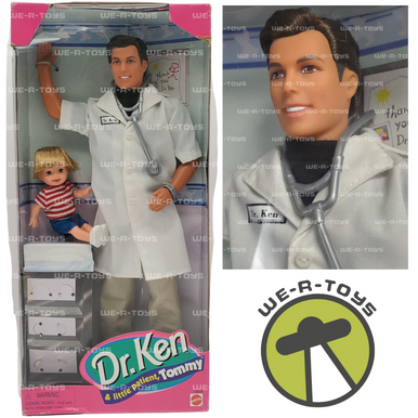 Barbie Dr. Ken & Little Patient Tommy Doll Set 1997 Mattel #18898 NRFB ...