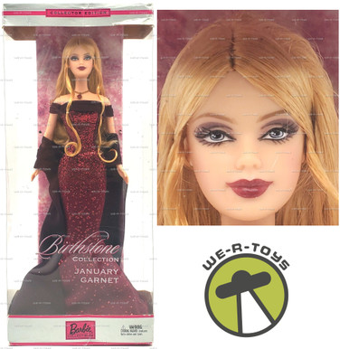 Barbie Birthstone Collection January Garnet Doll 2002 Mattel #B3409 ...