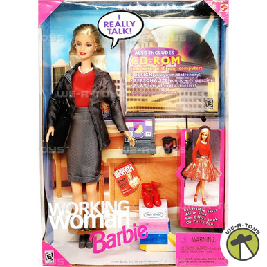 Barbie Working Woman Doll Gift Set 1999 Mattel No. 20548 NRFB - We-R-Toys