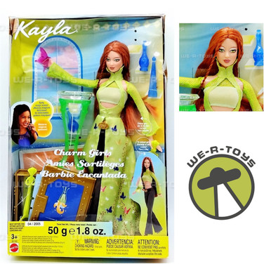 Barbie Charm Girls Secret Spells Kayla Doll Multi-Lingual Box 2003 ...