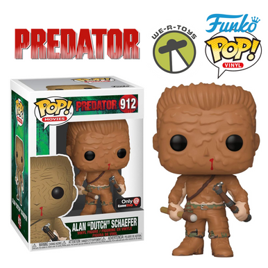 Funko Pop! Movies 912 Predator Alan "Dutch" Schaefer Exclusive Vinyl ...