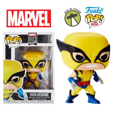 Funko Pop! 547 Marvel 80 Years First Appearance Wolverine Vinyl Bobble ...