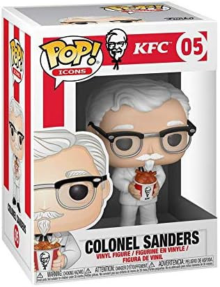 Funko Pop! Icons KFC #05 Colonel Sanders Vinyl Pop Figure - We-R-Toys