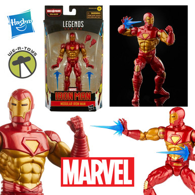 Marvel Legends Series Modular Iron Man Action Figure with Accessories ...
