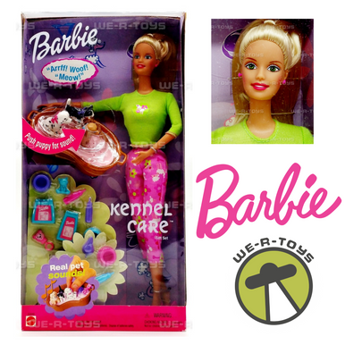 Barbie Kennel Care Doll Gift Set 2001 Mattel 53449 - We-R-Toys
