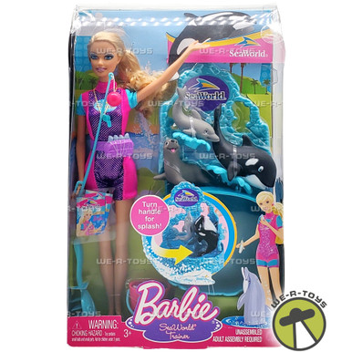 Barbie I Can Be SeaWorld Trainer Doll Play Set 2010 Mattel N4886 - We-R ...