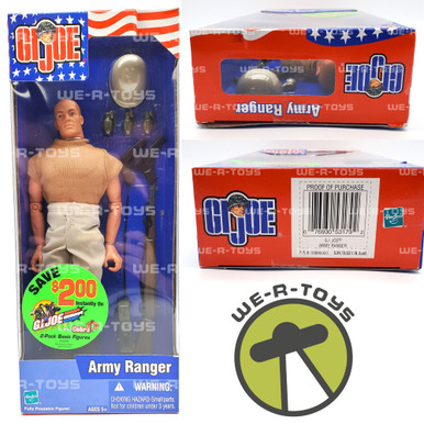 G.I. Joe Army Ranger Figure 2002 Hasbro #53179/53176 NRFB - We-R-Toys