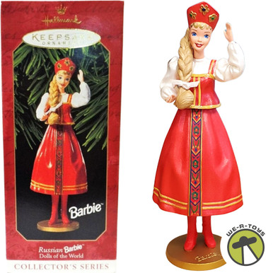 Russian Barbie Dolls of the World Hallmark Keepsake Ornament 1999 - We ...