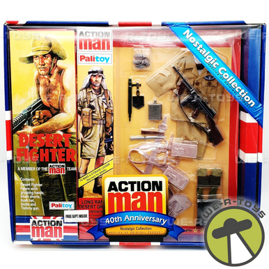 Action Man Desert Fighter Figure With Long Range Desert Group ...