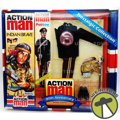 Action Man Indian Brave Figure & Royal Hussar Accessories 2006 No ...