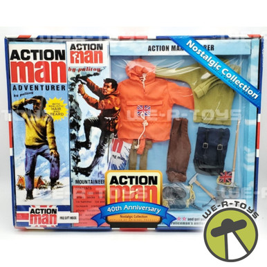 Action Man Nostalgic Collection Adventurer Explorer & Accessory Pack ...