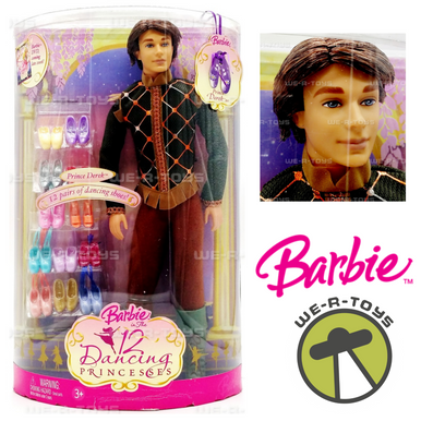 Barbie in The 12 Dancing Princesses Prince Derek Doll 2006 Mattel J8891