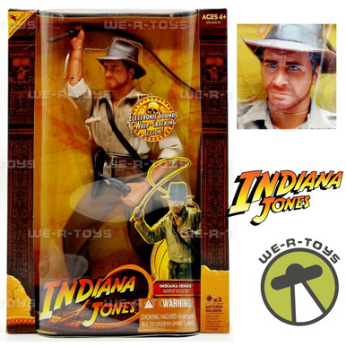 Indiana Jones 12" Action Figure with Sound & Whip-cracking Action 2008 ...