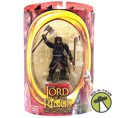 The Lord of the Rings the Two Towers Helm's Deep Gimli ToyBiz ...