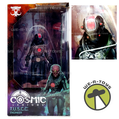 Cosmic Legions T.U.5.C.C. Engineer Builder Action Figure 2023 Four ...