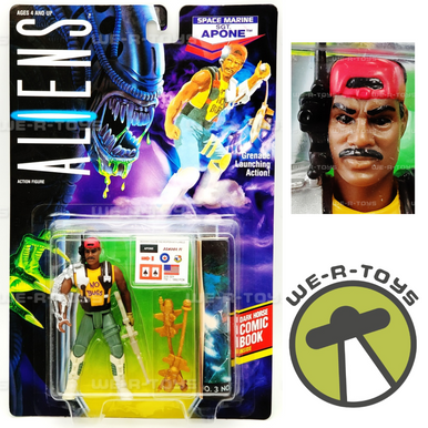 Aliens Space Marine SGT. Apone Action Figure Kenner 1992 No. 65780 NRFP ...