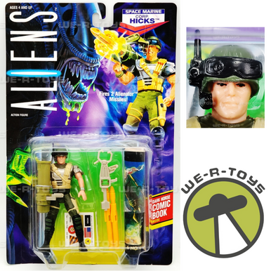 Aliens Space Marine Corp. Hicks Action Figure Kenner 1992 No. 65760 ...