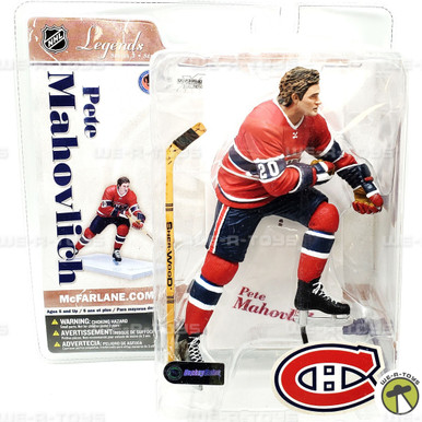NHL Legends Series 3 Pete Mahovlich Action Figure Montreal Canadiens McFarlane - We-R-Toys