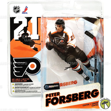 NHL Series 12 Peter Forsberg Action Figure Philadelphia Flyers #21 ...