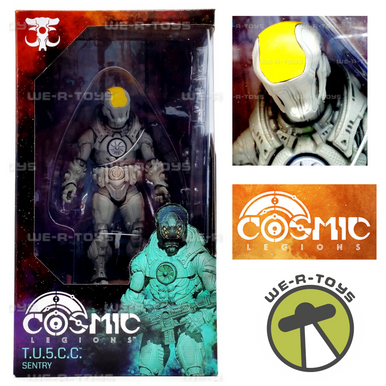 Cosmic Legions T.U.5.C.C. Sentry Builder Action Figure 2023 Four ...