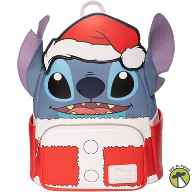 Lilo & Stitch Holiday Santa Stitch Mini Backpack by Loungefly ...