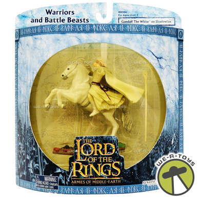 The Lord of the Rings Gandalf the White on Shadowfax Figure 2003 Play ...