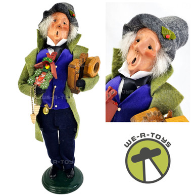 Byers' Choice Singing Clockmaker with Cuckoo clock Handcrafted Figure ...