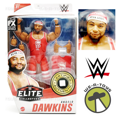 WWE Angelo Dawkins Elite Collection Series 81 Action Figure 2020 Mattel ...