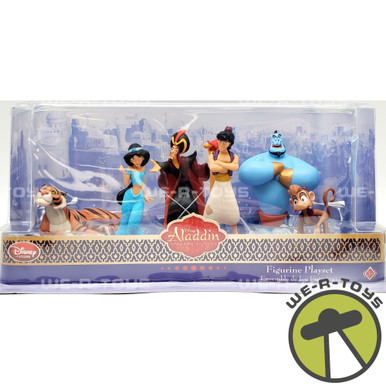 Disney Store Aladdin Diamond Edition Six Figurine Playset - We-R-Toys