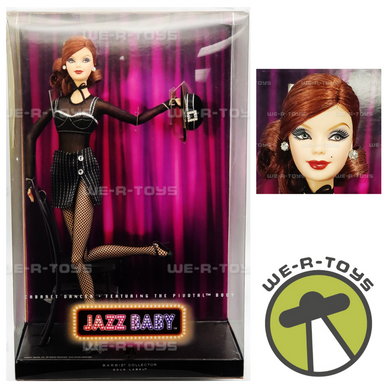 Barbie Collector Jazz Baby Cabaret Dancer Redhead Doll 2007 Mattel ...
