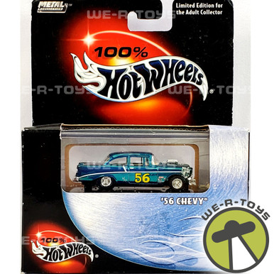 Hot Wheels 100% Metal Collection '56 Chevy Includes Display Case - We-R ...