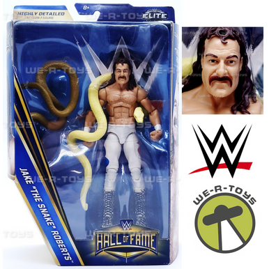 WWE Elite Collection Hall of Fame Jake The Snake Roberts Action Figure ...