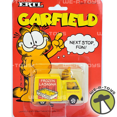 Garfield Frozen Lasagna Factory Vehicle 1990 #2993 NRFB - We-R-Toys