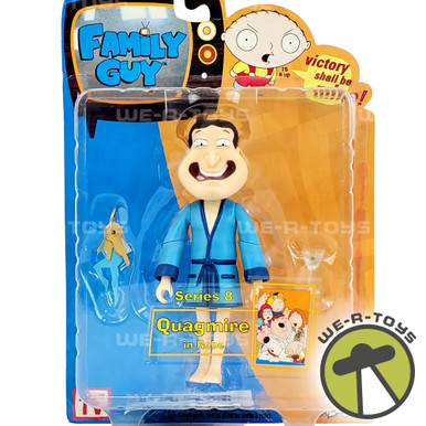 Family Guy Series 8 Quagmire in Robe 2007 Mezco #20080 NRFB - We-R-Toys