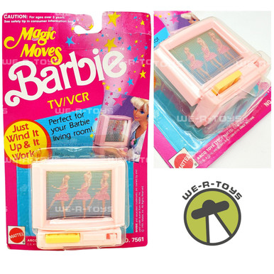 Barbie Magic Moves TV / VCR Doll Accessory 1991 Mattel #7561 NRFP - We ...