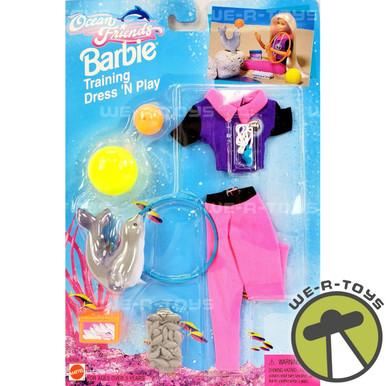 Barbie Ocean Friends Training Dress 'N Play Set 1996 Mattel #67508 NRFB ...