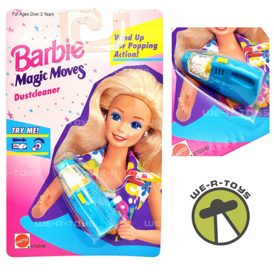 Barbie Magic Moves Dustcleaner Doll Accessory 1994 Mattel #67020 NRFP ...