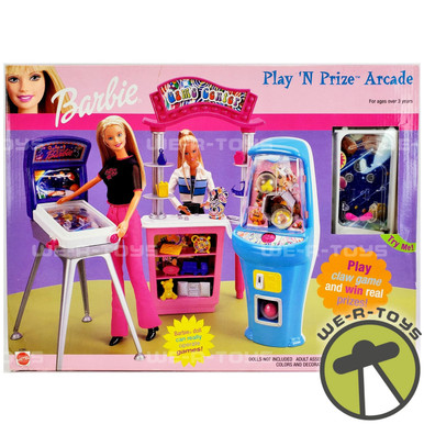Barbie Play 'n Prize Arcade Playset 2000 Mattel #67264 NRFB - We-R-Toys