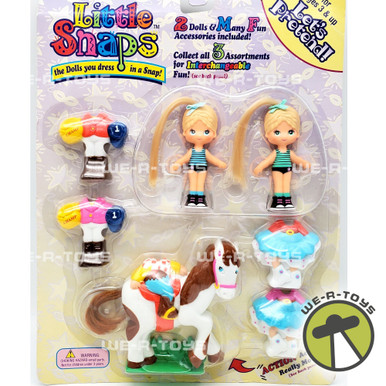 Little Snaps Little Pony Tails Dolls and Snap-on Interchangeable ...