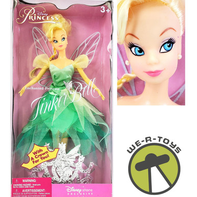Disney Store Exclusive Enchanted Princess Tinker Bell NRFB - We-R-Toys