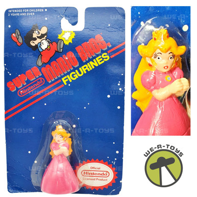 Super Mario Bros 2" Princess Peach Figurine 1989 Official Nintendo ...