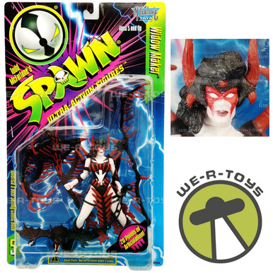 SPAWN Widow Maker Action Figure Black/Red 1996 McFarlane Toys 10144 NRFP - We-R-Toys