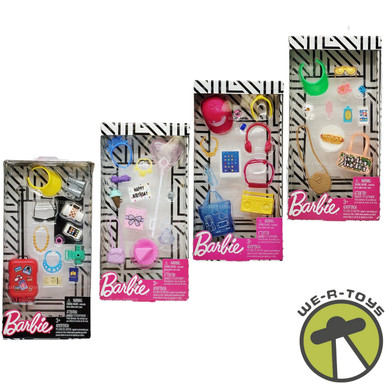 Barbie Lot of 4 Accessories Sets 2019 Mattel NRFB - We-R-Toys