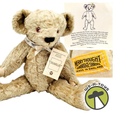 Merrythought LTD Mohair Bear Charlie Ironbridge Shrops England USED ...