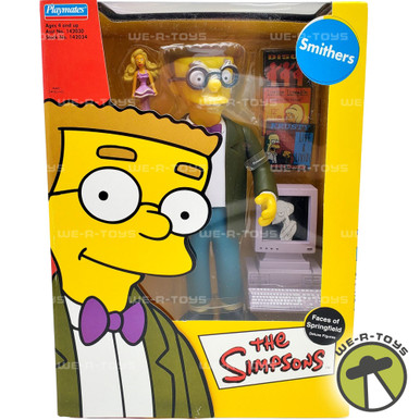 The Simpsons Faces of Springfield Smithers Deluxe Figure and ...
