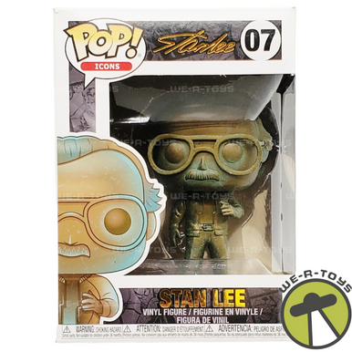 Marvel Funko POP! Icons Stan Lee Vinyl Figure No. 07 NEW - We-R-Toys