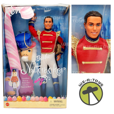 Barbie The Nutcracker Ken as Prince Eric Doll 2001 Mattel #50793 NRFB - We-R-Toys
