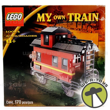 LEGO My Own Train Caboose 170 Piece Building Blocks Set 10014 - We-R-Toys