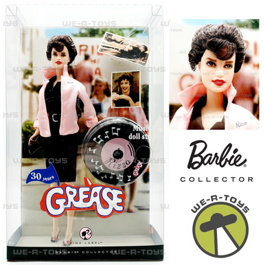 Grease Rizzo Barbie Doll Race Day Pink Label 2007 Mattel No. M0681 NRFB