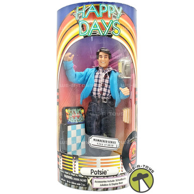 Happy Days Potsie Fully Poseable Action Figure 1997 #16002 NRFB - We-R-Toys